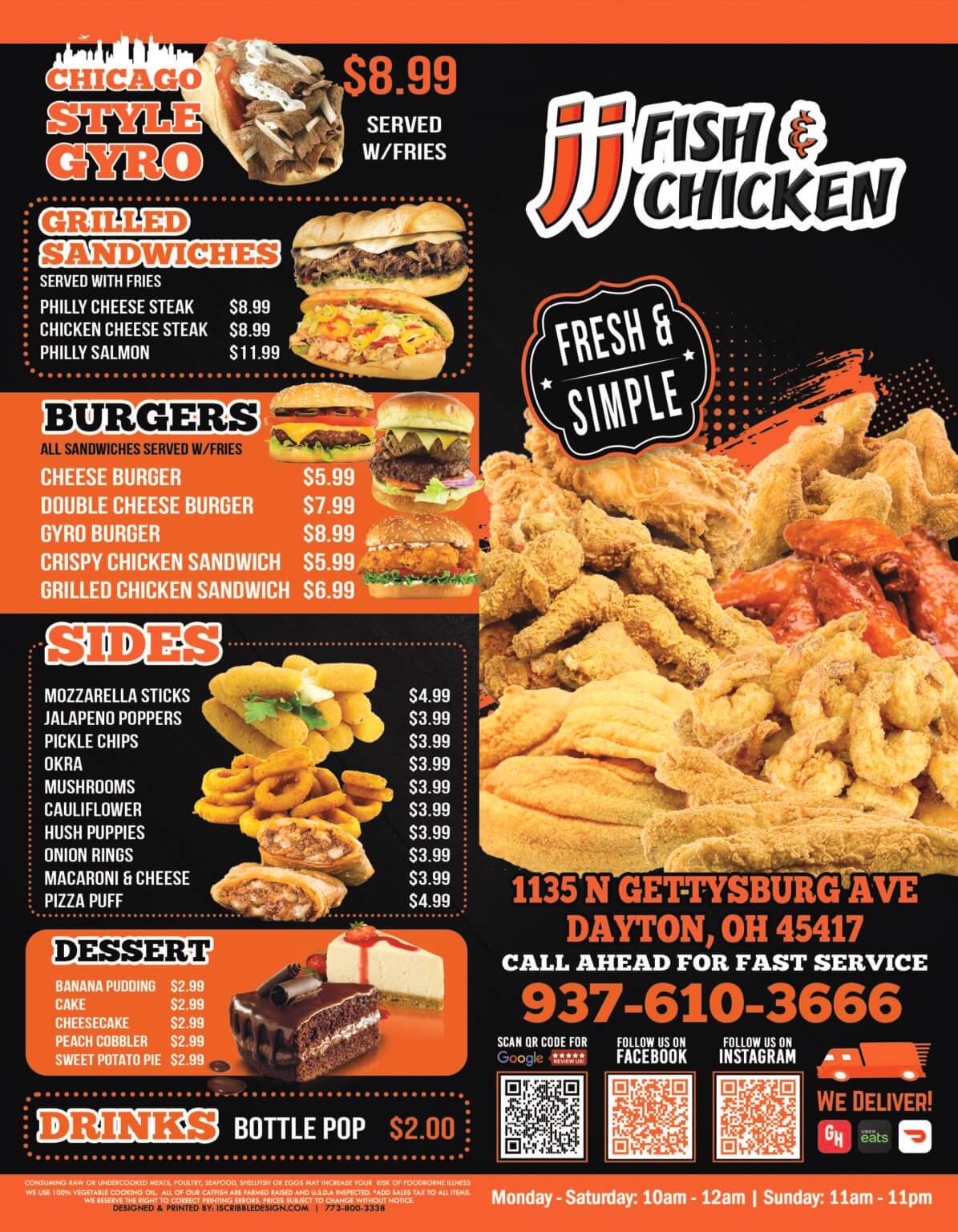 JJ Fish and Chicken in Dayton – Book your table at JJ fish and chicken ...